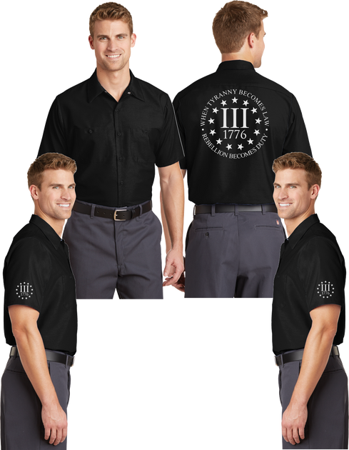 3 Percent I Mechanic Shirt I Reflective By Design